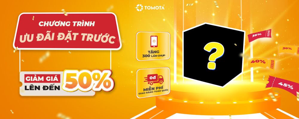 CHƯƠNG TRÌNH ƯU ĐÃI ĐẶT TRƯỚC TOMOTA S3+