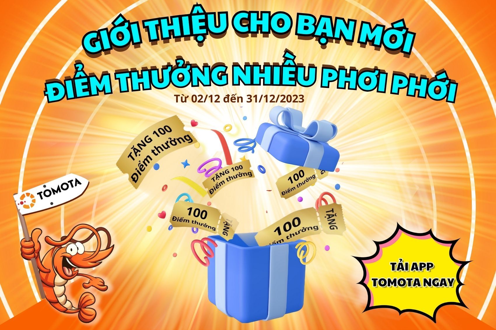 GIỚI THIỆU CHO BẠN MỚI - ĐIỂM THƯỞNG NHIỀU PHƠI PHỚI